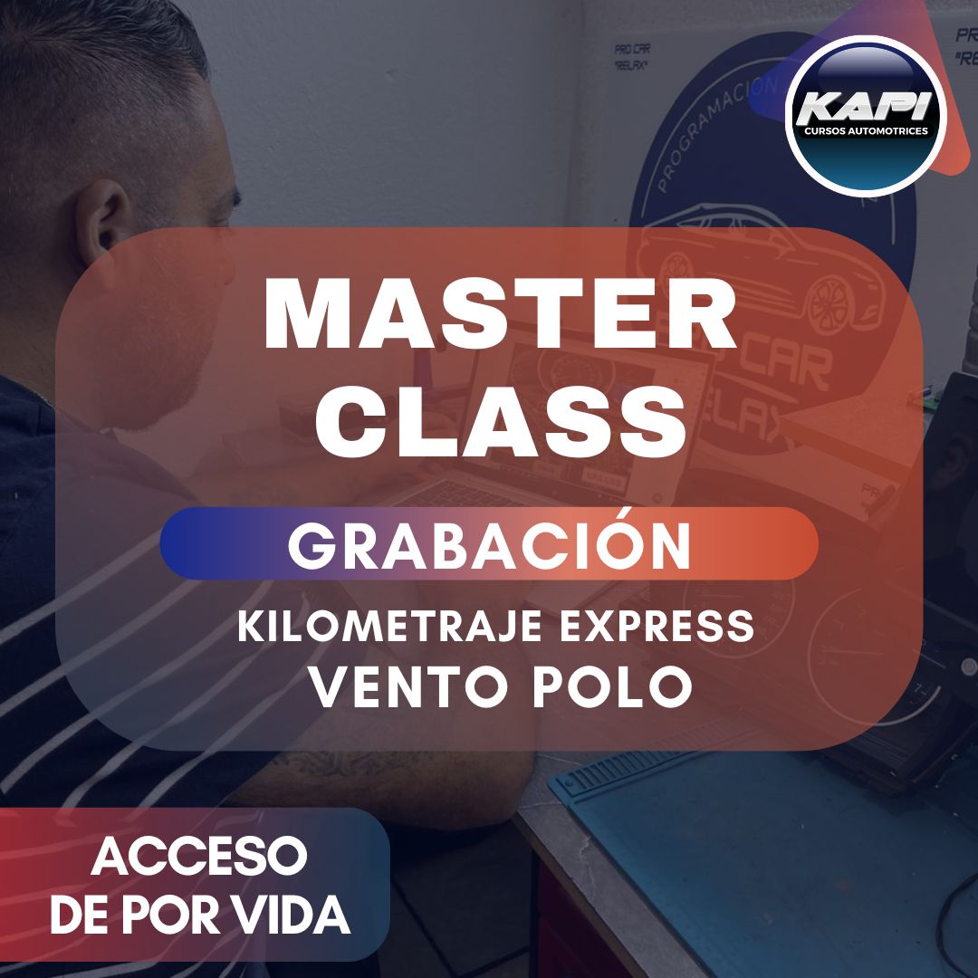 🔵 Master Class Kilometraje EXPRESS - Vento - Polo (RENESAS)