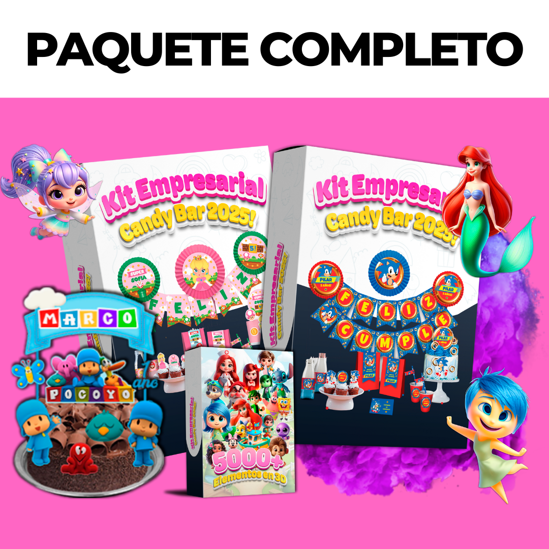 Kit Empresarial Candy Bar 2025 - ilana karolina costa da cruz | Hot...