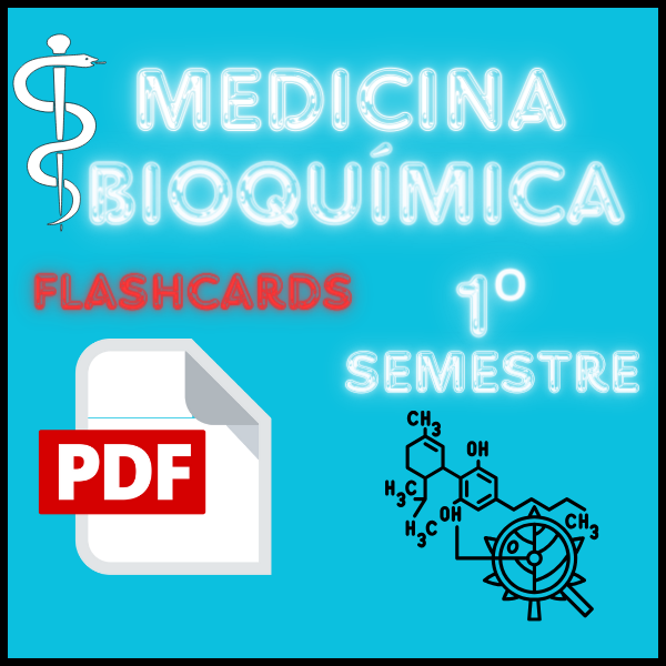 Flashcards para Medicina - Bioquímica - bruno jelezoglo villela | H...