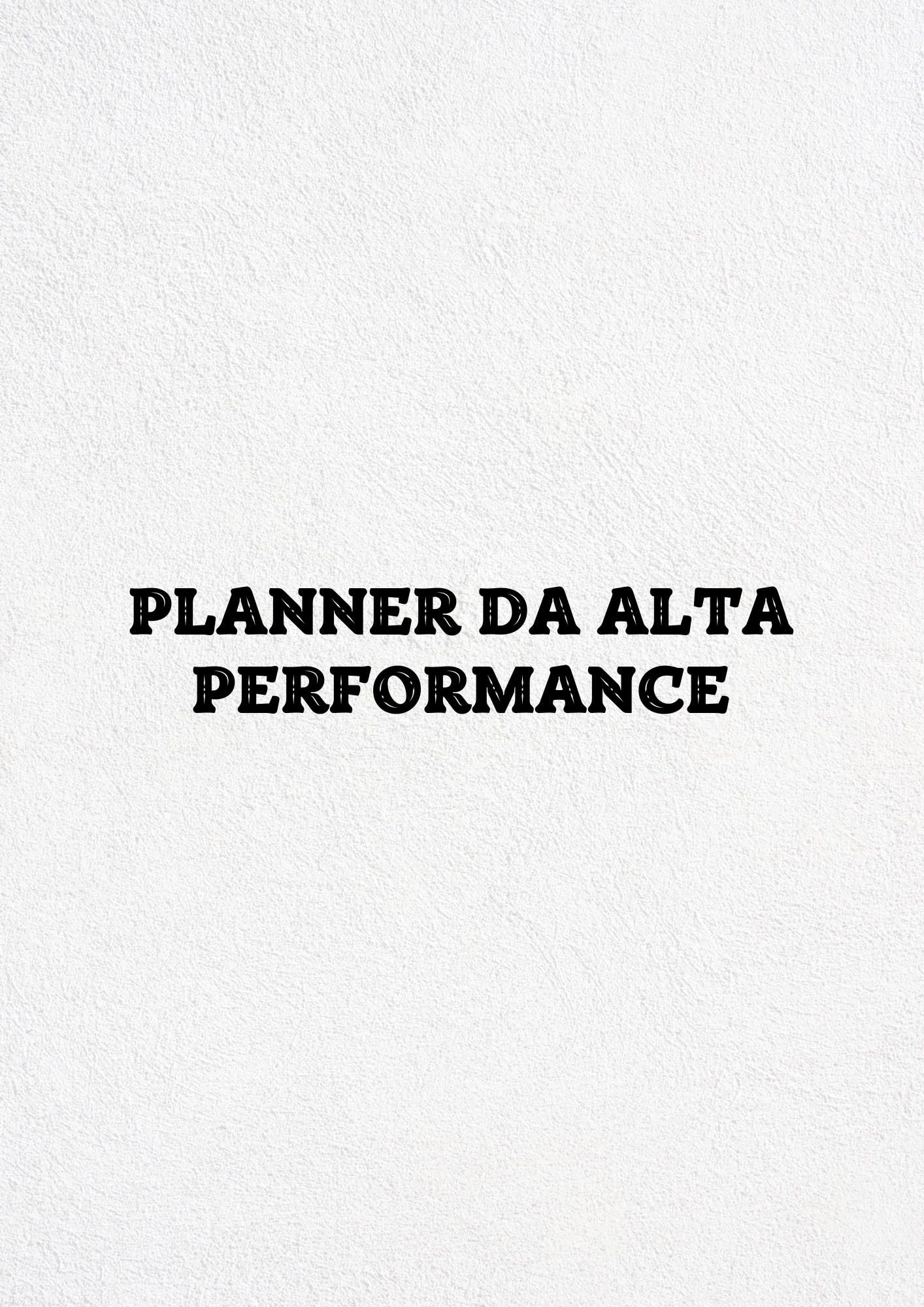 Planner da Alta Performance - Natália Castro | Hotmart