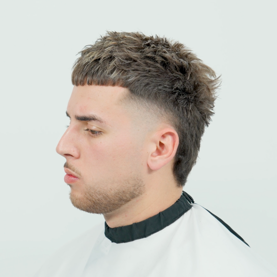 Curso de Barbería -Crophawk Mullet - By Oche Barber - Blesson School