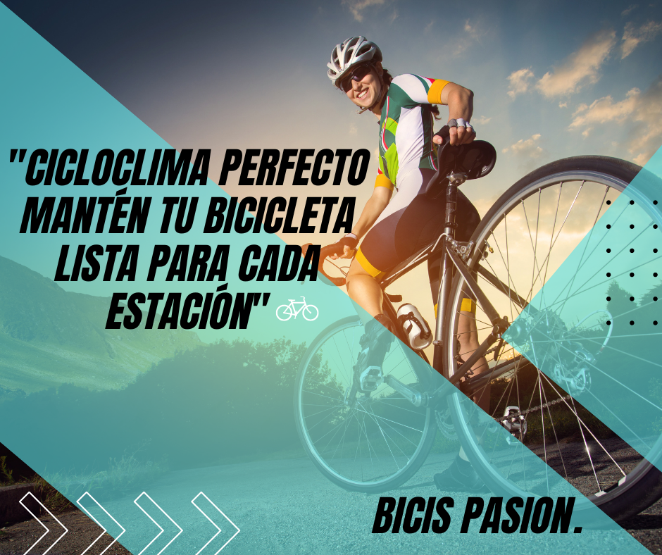 "Cicloclima Perfecto: Mantén tu Bicicleta Lista para Cada Estación...