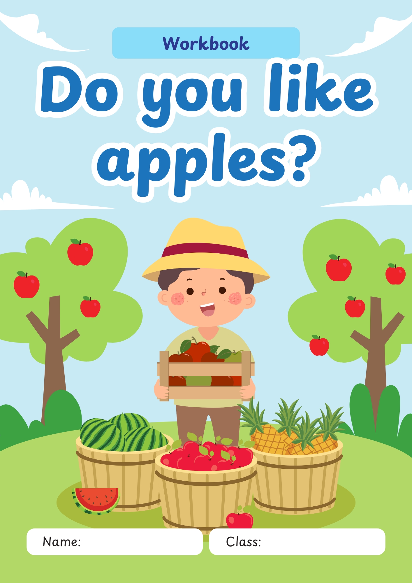 Book to Learn About Fruits / Kindergarten Teachers