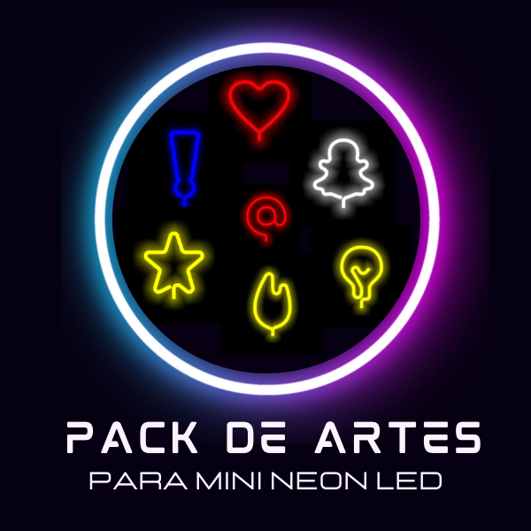 Pack de Artes para Mini Neon Led - Antonio Mansur | Hotmart