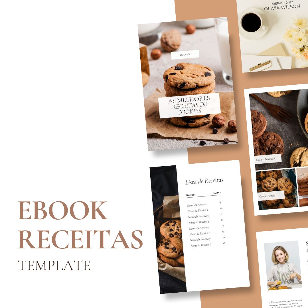 Template para Criar eBooks de Receitas em Minutos - Daniel Mesquita...