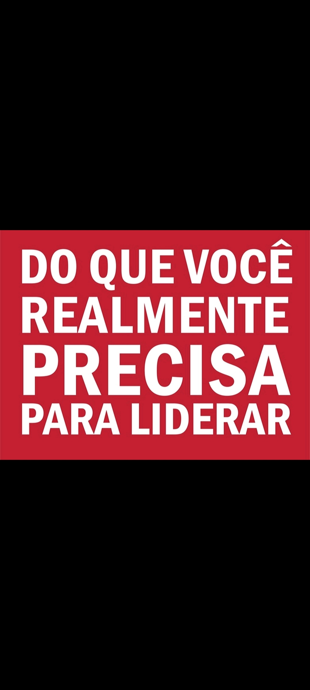 Liderar é preciso