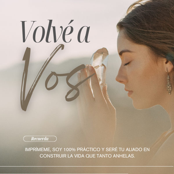 VOLVÉ A VOS: Imprímeme, soy 100% práctico y seré tu aliado en const...