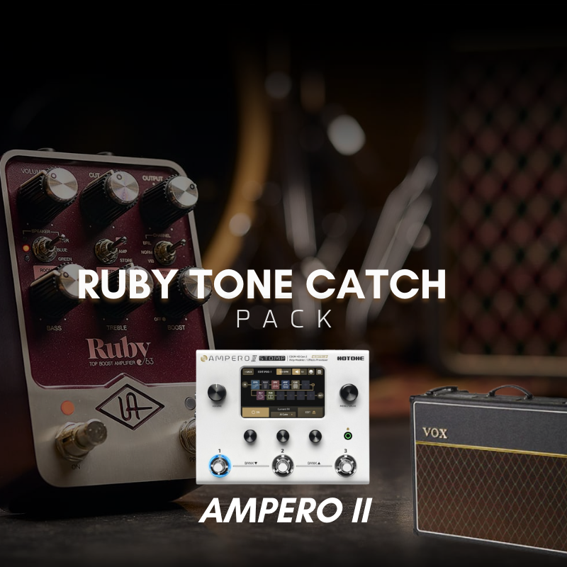 Pack Ruby Tone Catch - Ampero II