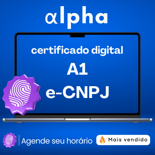 Certificado Digital ECNPJ A1 - Alpha Certificado Digital | Hotmart