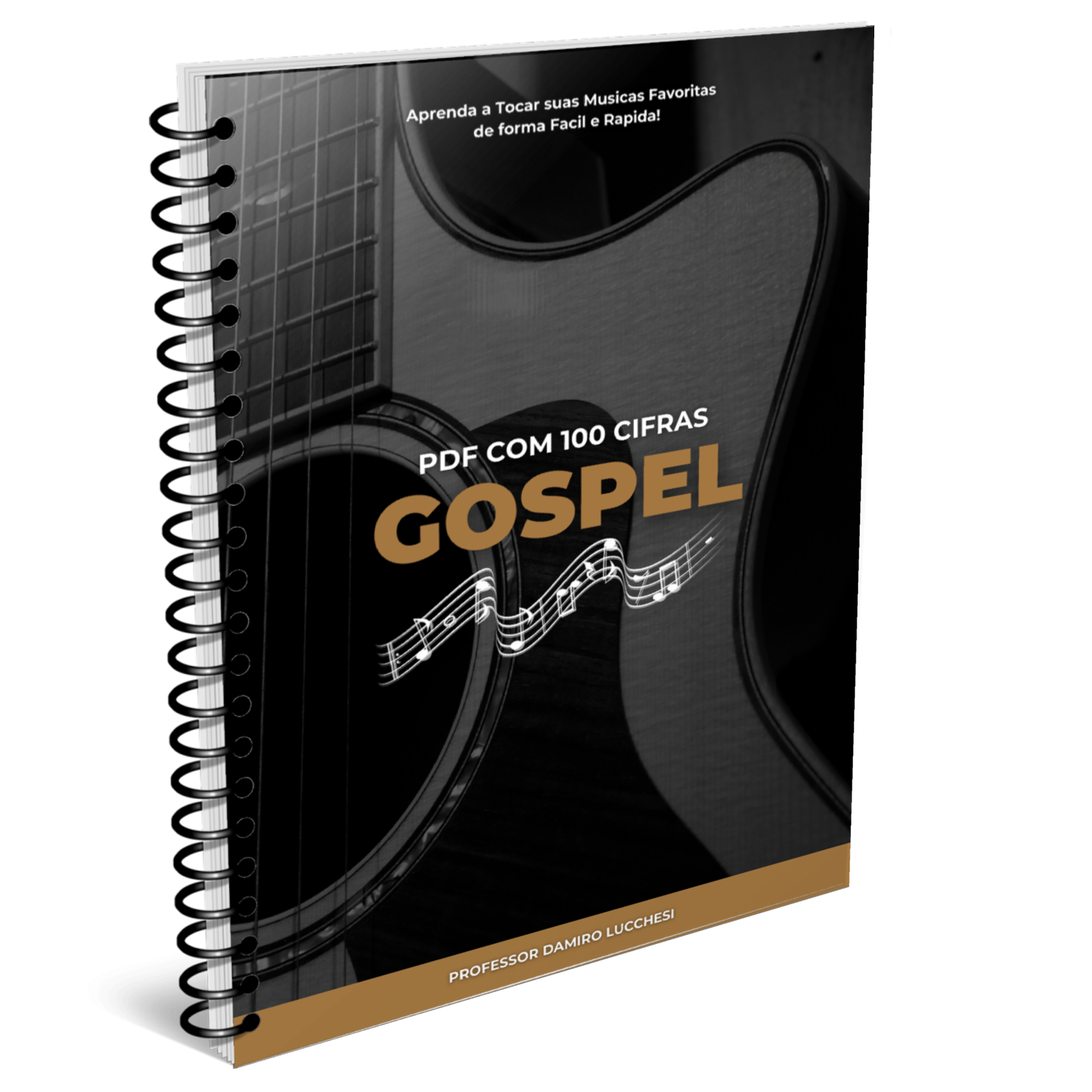 PDF 100 Cifras de Músicas Gospel - Professor Damiro - Lucchesi Empr...
