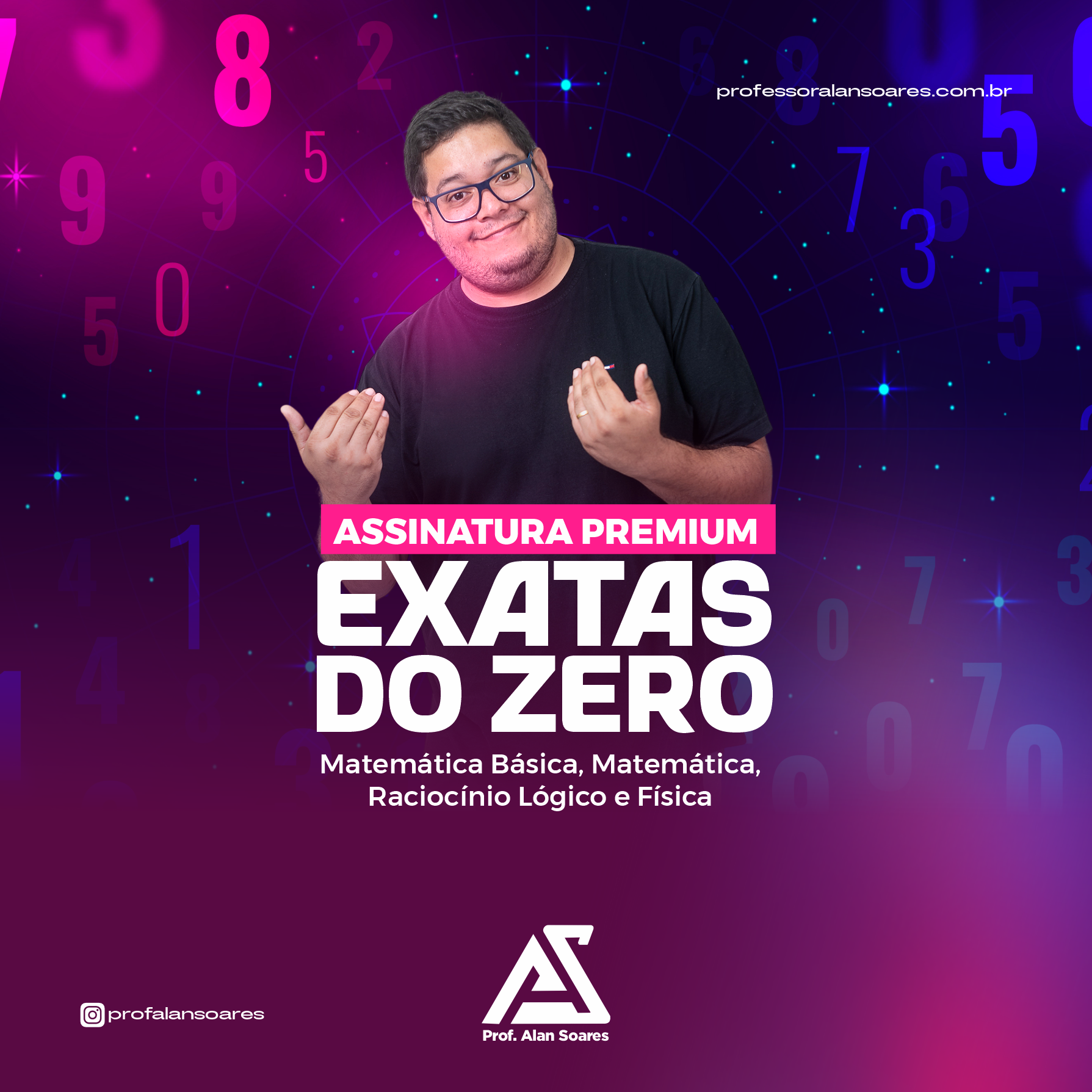Assinatura Premium: Exatas do Zero - Alan de Oliveira Soares | Hotmart
