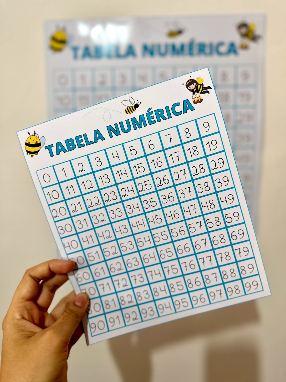 TABELA NÚMERICA - Pedagoga Raiane | Hotmart