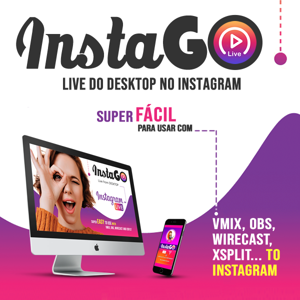 INSTAGO LIVE do PC no INSTAGRAM