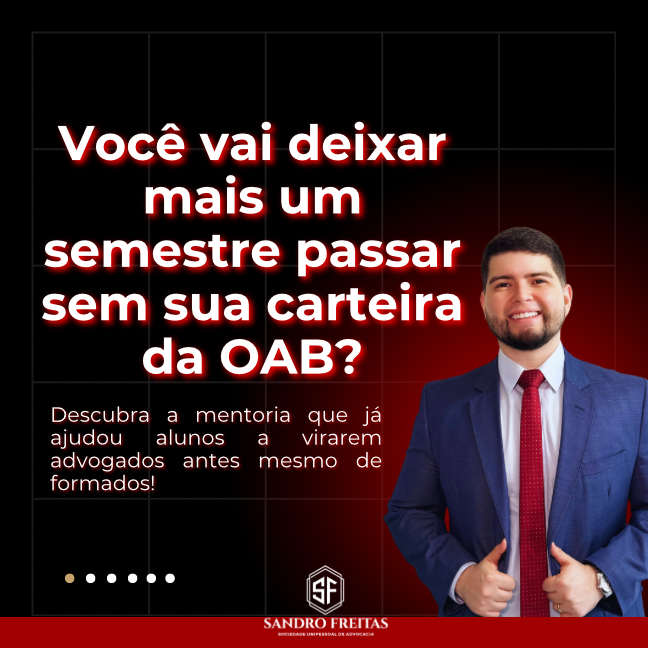 Mentoria Coletiva para OAB - Sandro Rafael da Costa Freitas | Hotmart