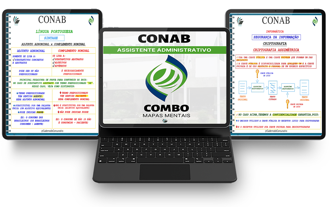 COMBO CONAB: Assistente Administrativo