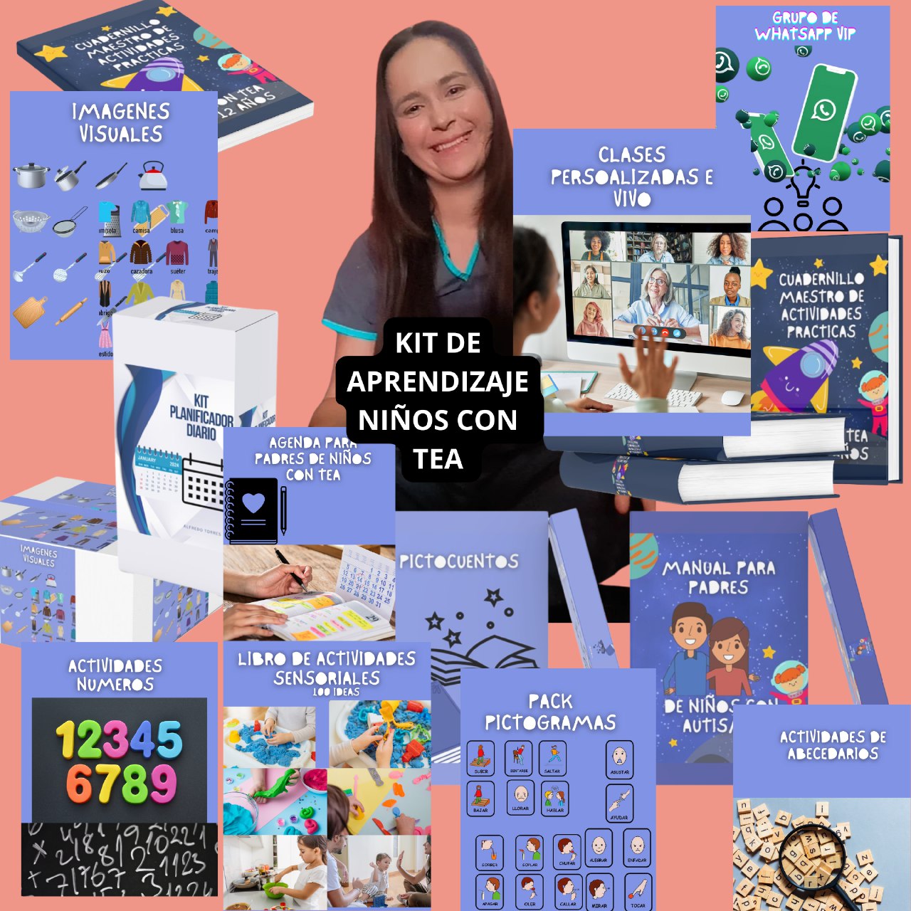 KIT DE APRENDIZAJE PARA NIÑOS CON AUTISMO 💙 - EMILCE. RAFAELA DE L...