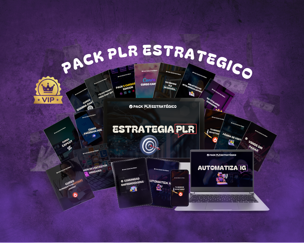 Pack PLR Estratégico - Mileydys castellanos | Hotmart