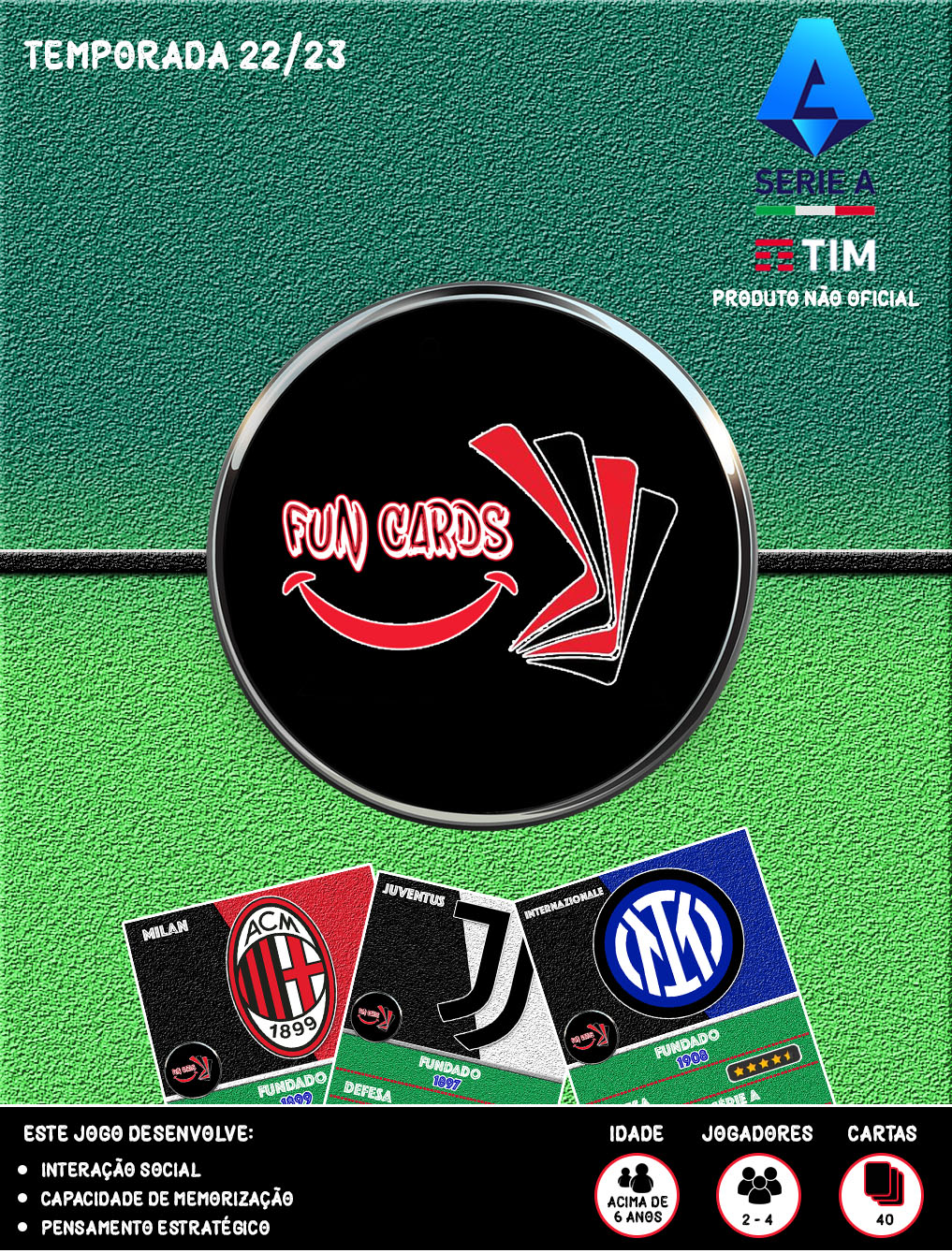 Cards Serie A 22/23 - Digital Fun Cards - Fun Cards | Hotmart