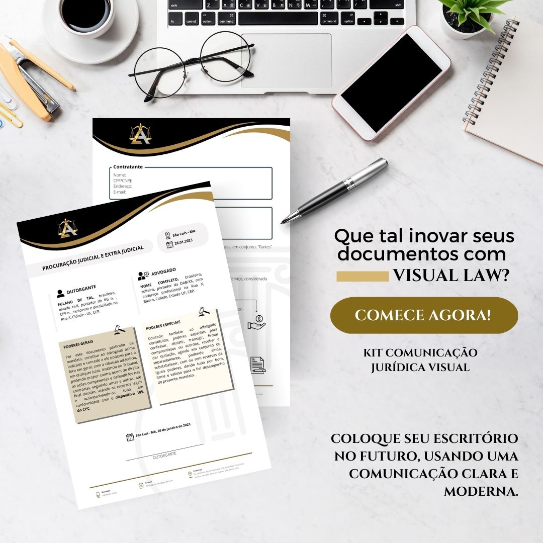 KIT DOCUMENTOS JURÍDICOS - VISUAL LAW E LEGAL DESIGN - Lílian Aguia...