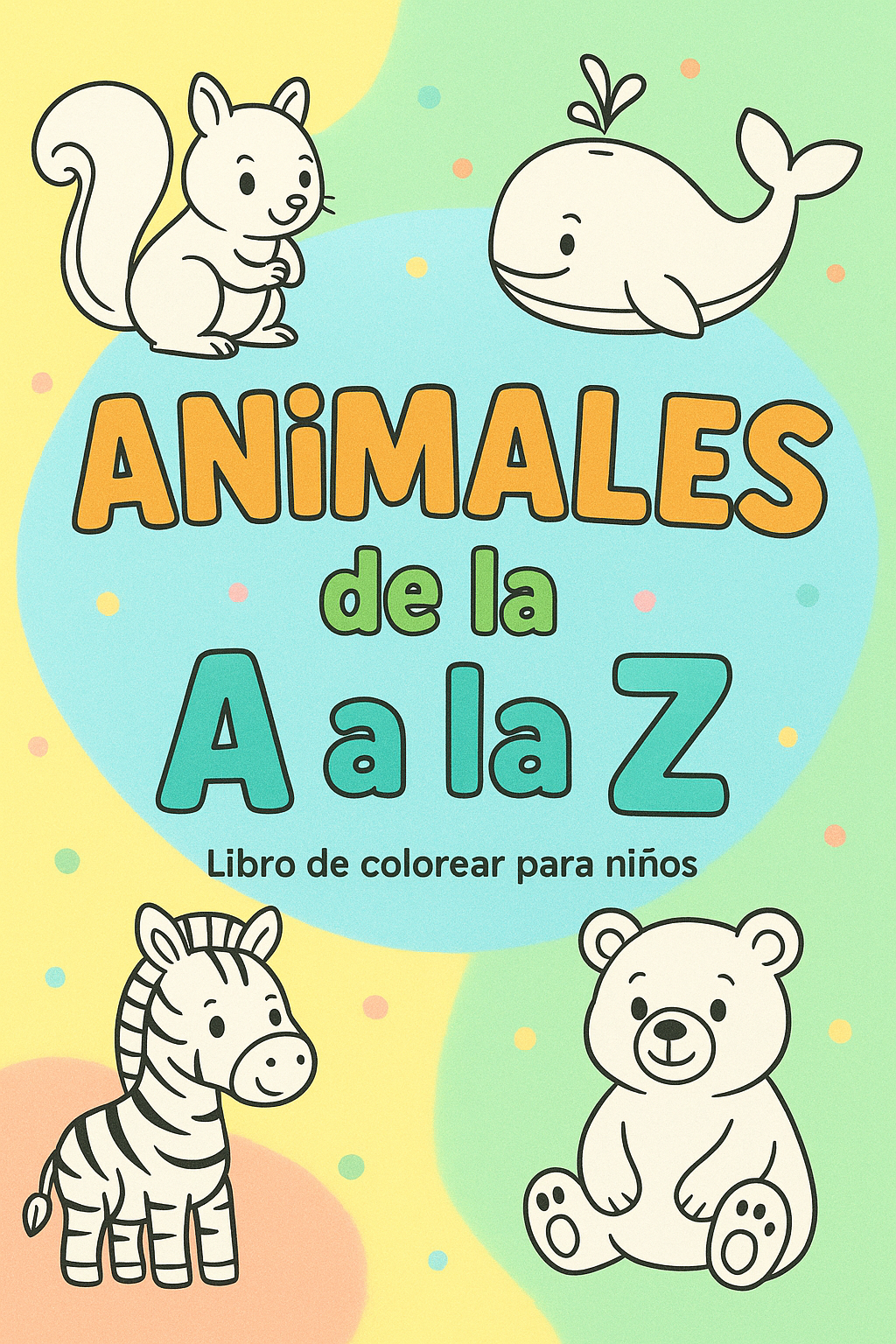 Animales de la A a la Z libro para colorear | Hotmart