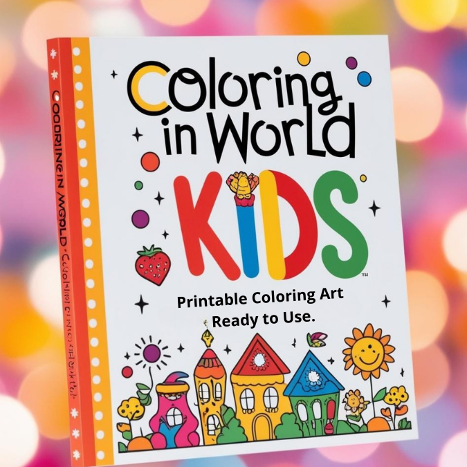 Coloring World for Kids - Printable Coloring Art Ready to Use. - A ...