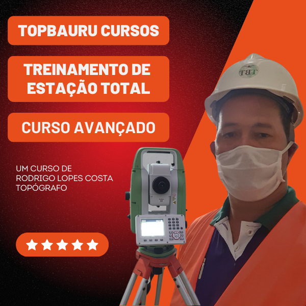 CURSO DE ESTAÇÃO TOTAL AVANÇADO + AUTOCAD CIVIL3D BASICO - Rodrigo...