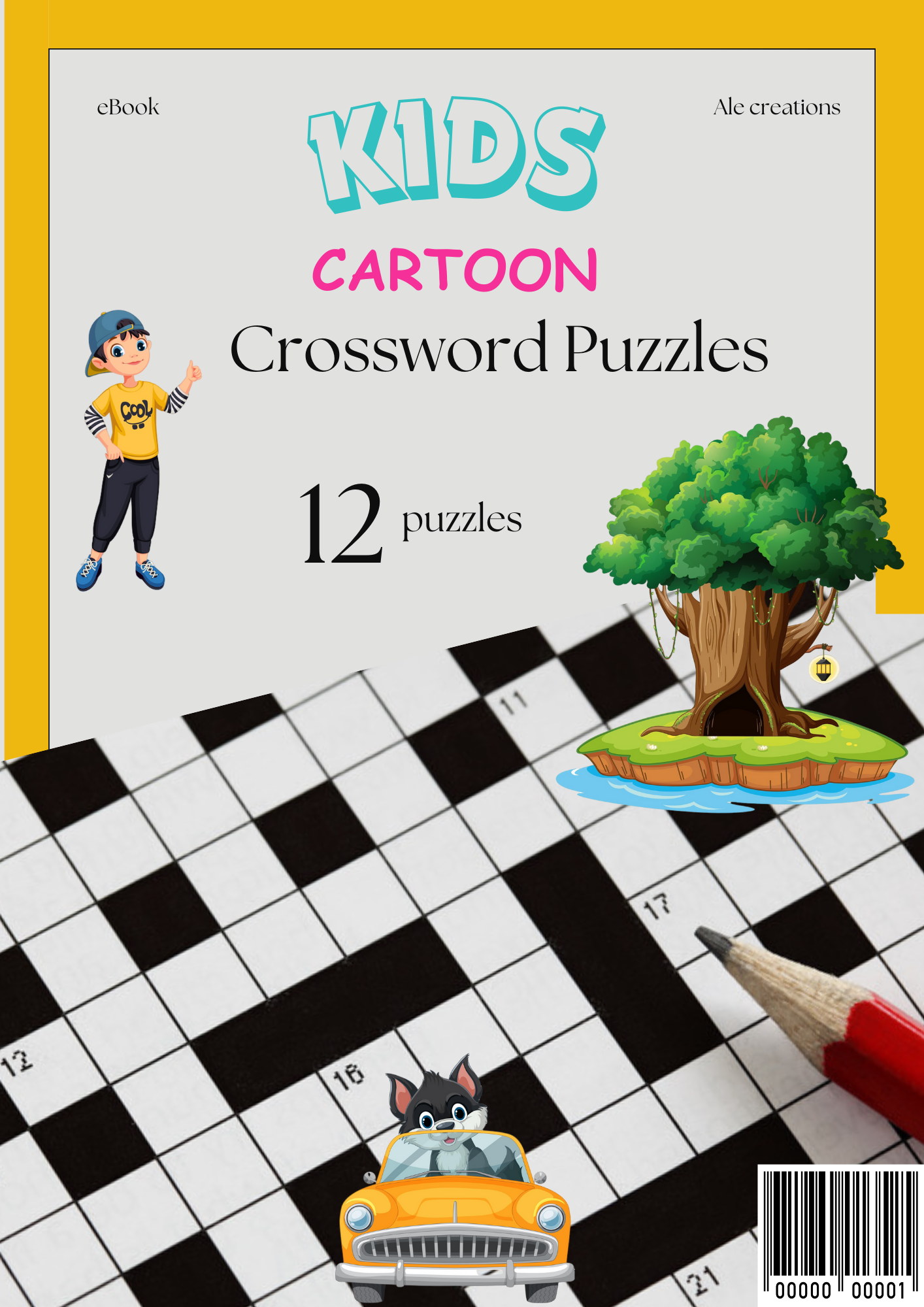 KIDS Cartoon Crossword Puzzle
