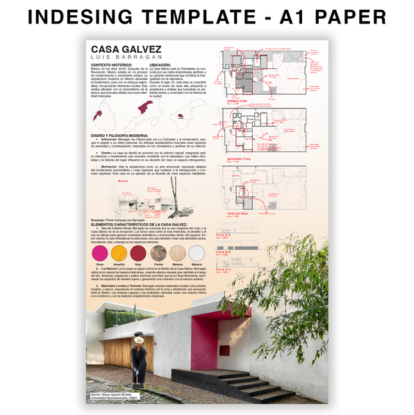 PLANTILLA PROFESIONAL DE PANEL ARQUITECTÓNICO (FORMATO A1) - Lloni ...