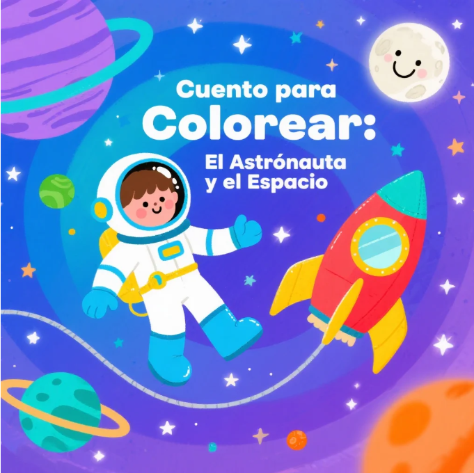 El Astronauta y el Gran Viaje Espacial - Cuentos con Crayolas | Hot...