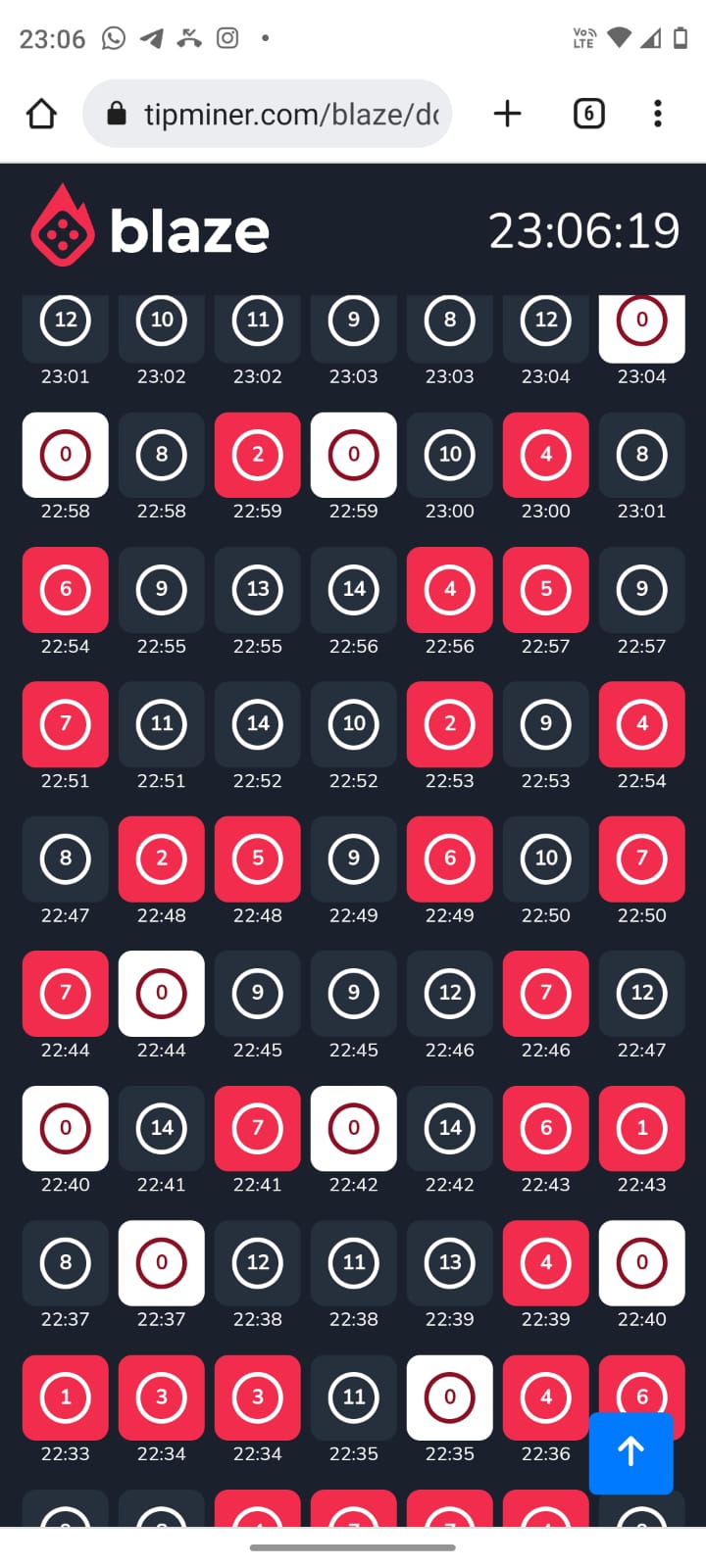 Pegando o Branco na blaze