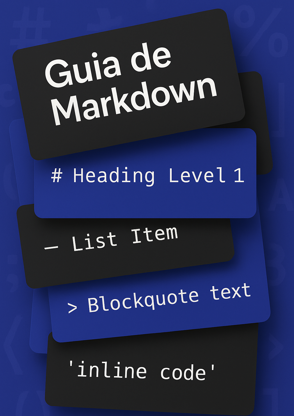 Ebook Guia de Markdown: O tutorial definitivo para aprender markdow...
