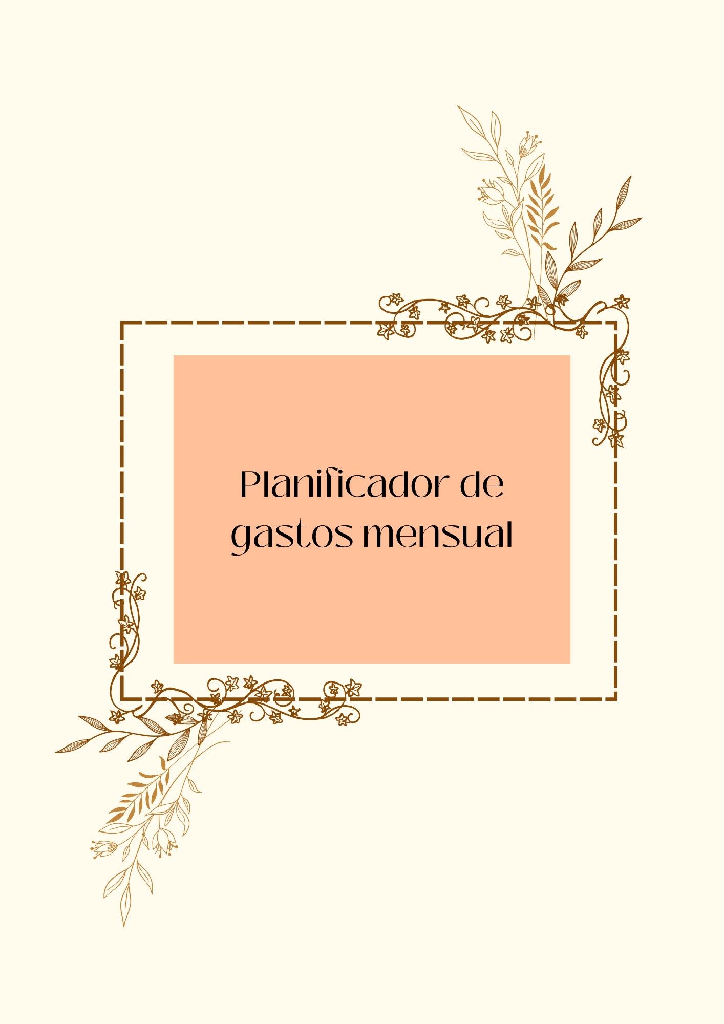 Planificador de gastos mensuales - Sabrina Godoy | Hotmart