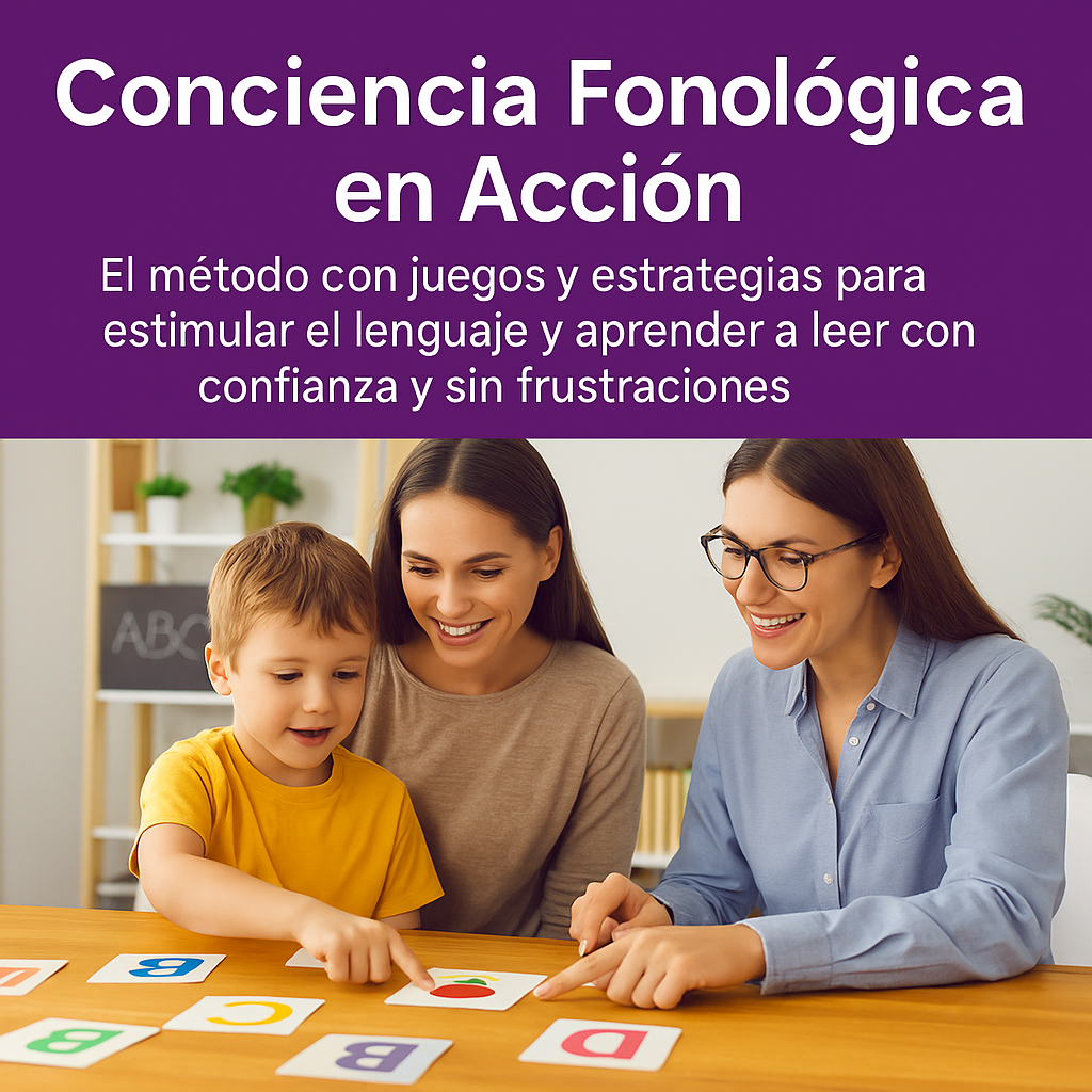 Conciencia Fonológica en Acción: El método con juegos y estrategias...