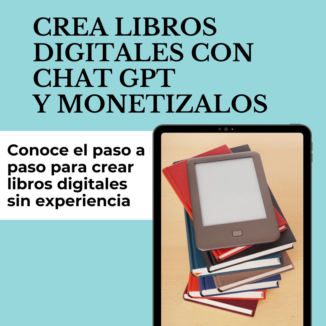 Crea Libros con Chat GPT y Monetizalos - ControlTotal | Hotmart