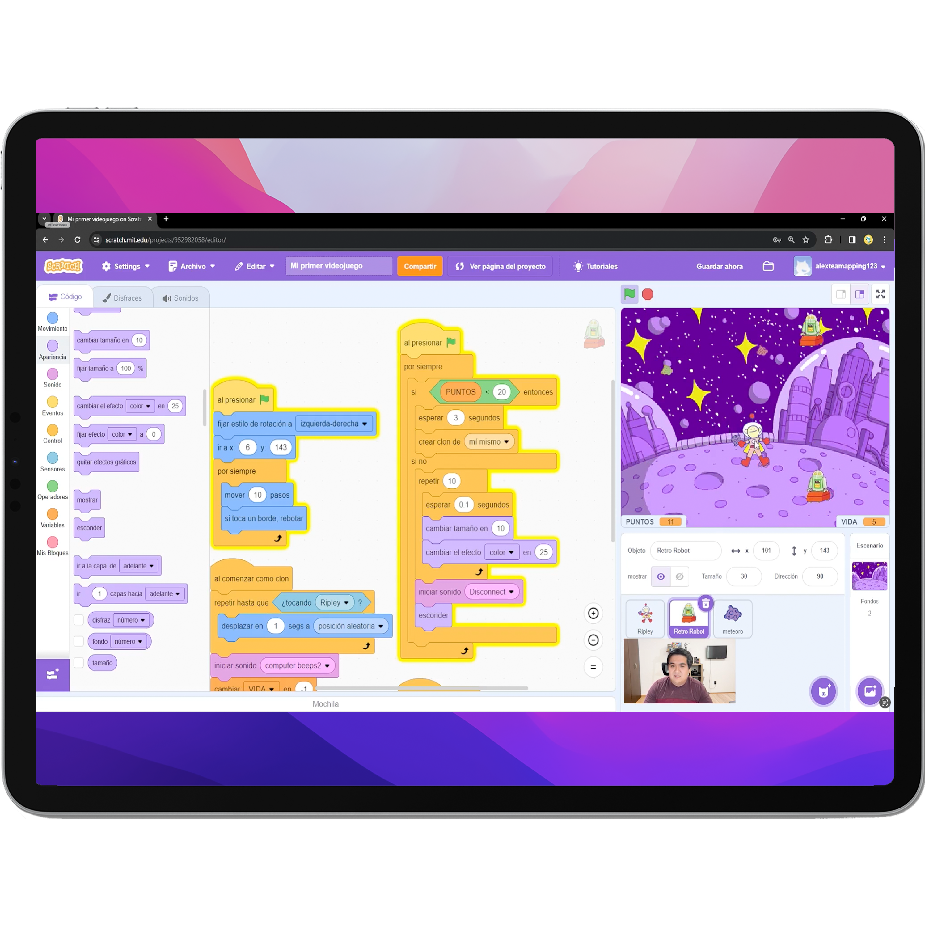 Programación de Videojuegos para niños: Curso de Código Creativo, C...