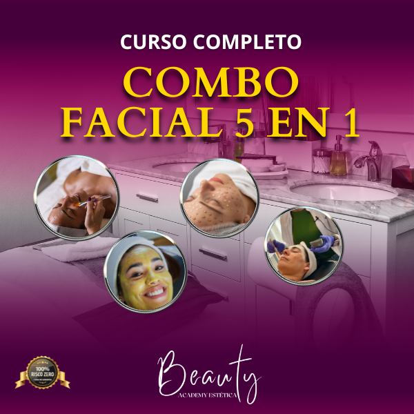 COMBO FACIAL 5 EN 1! ES - Online Courses School | Hotmart