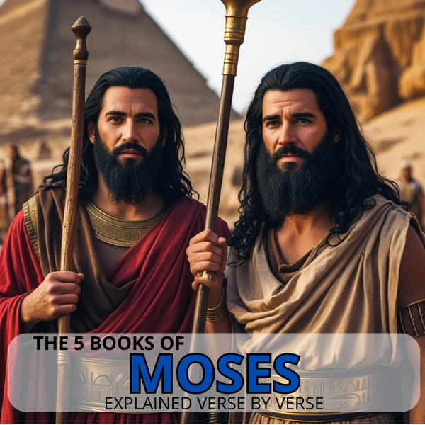 THE 5 BOOKS OF MOSES EXPLAINED VERSE BY VERSE