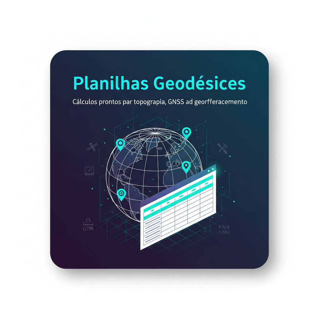 GeoExpert Pro: O Combo Definitivo de Planilhas Geodésicas - Digital...