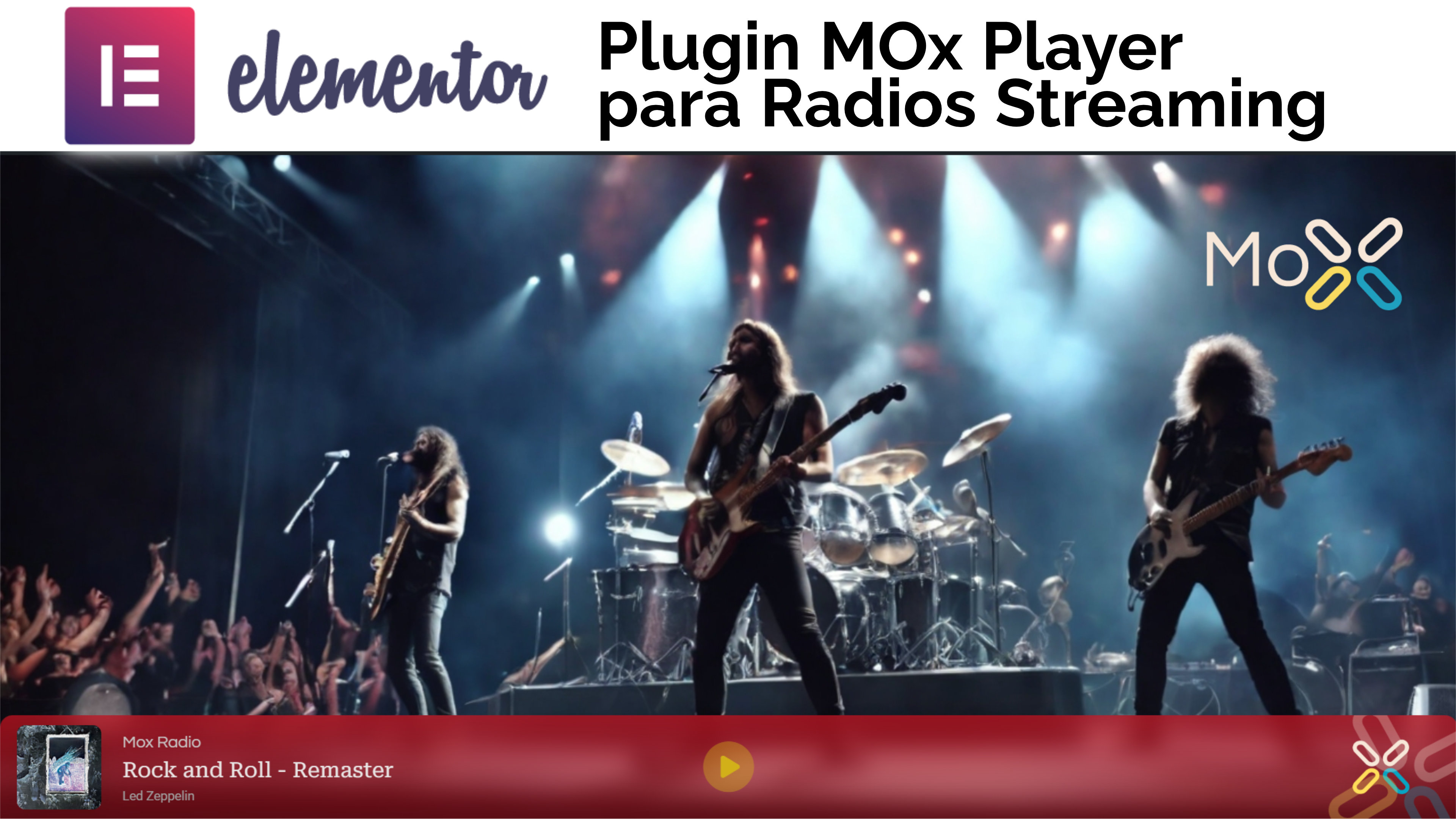 MOx Player Radio - Plugin para Elementor