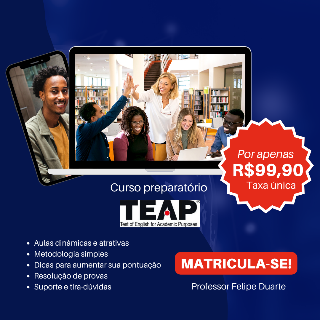 Curso Preparatório para Exame TEAP Inglês