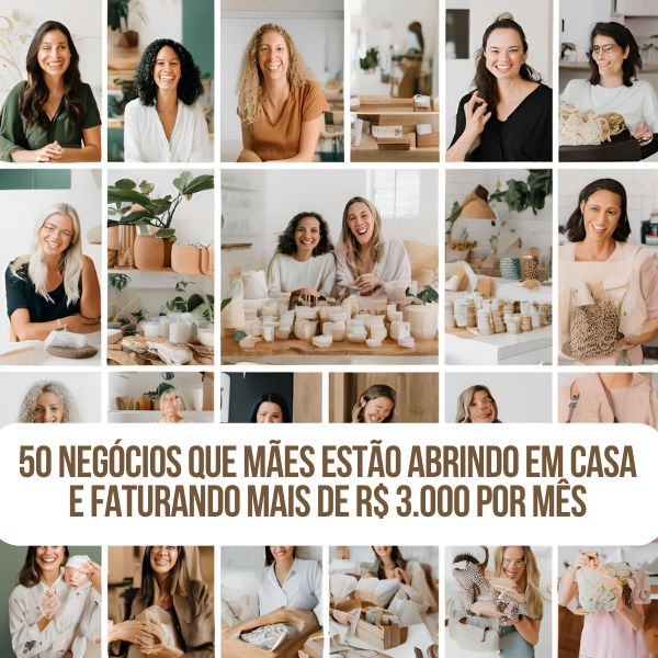 Mãe Empreendedora: Fature +3 Mil em Casa com Este Guia