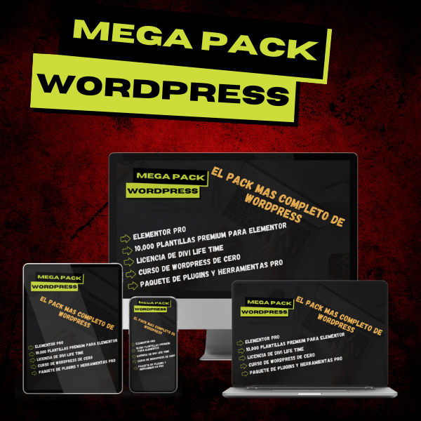 MEGA PACK WORDPRESS
