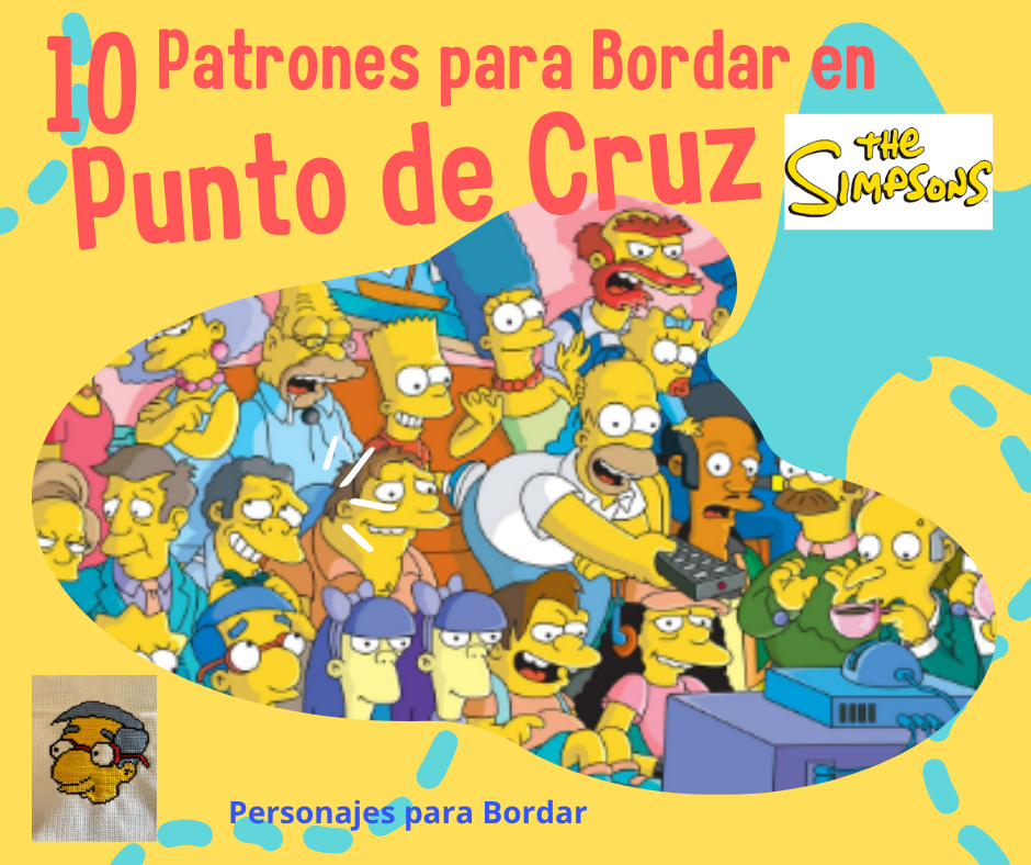 Patrones Punto de Cruz Personajes de Los Simpsons - Poly | Hotmart