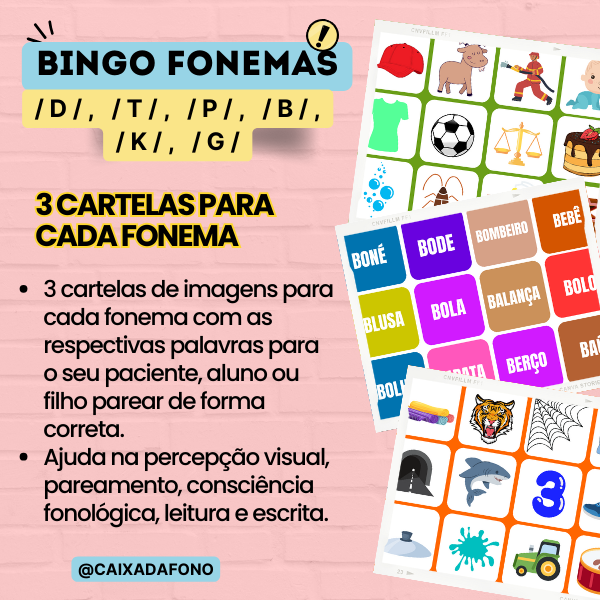 Bingo Fonemas
