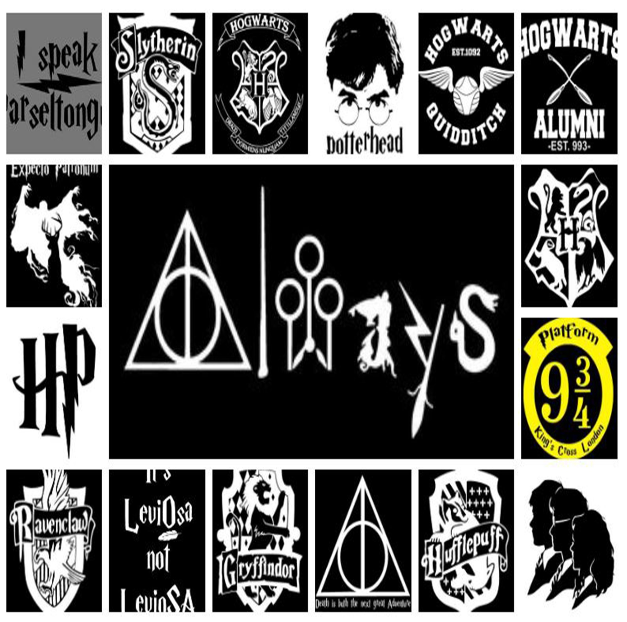 Harry Potter 17 Vector Pack SVG EPS DXF PDF STUDIO3 JPG PREVIEWS