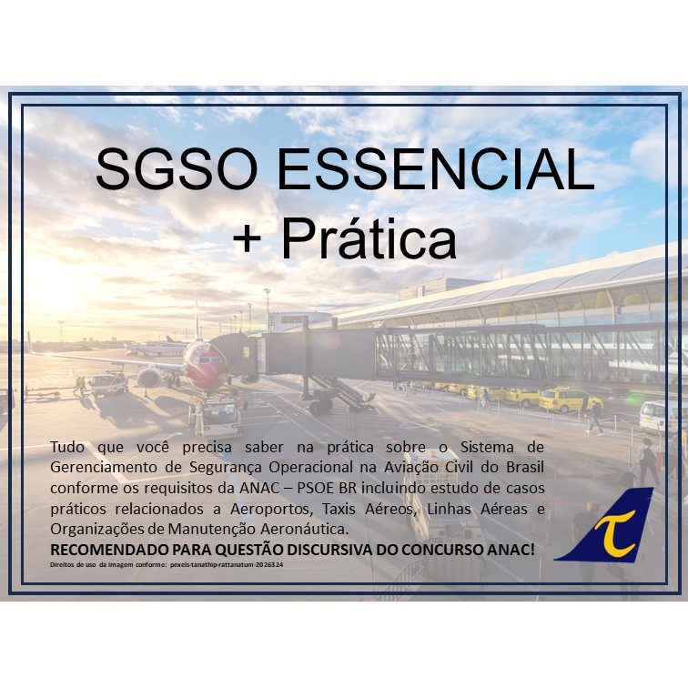 Curso SGSO Essencial + Prática - TRABALHAR NA AVIAÇÃO | Hotmart