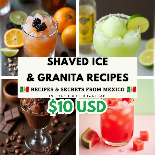 Authentic Mexican Shaved Ice & Granita Recipes