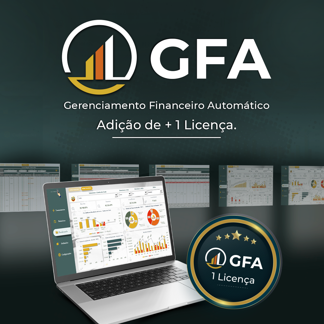 Adicionar + 1 Licença para o GFA - RPV Soluções Digitais LTDA | Hot...