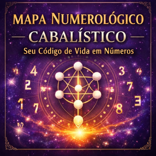 Mapa Numerológico Cabalístico Completo – Seu Código de Vida em Núme...