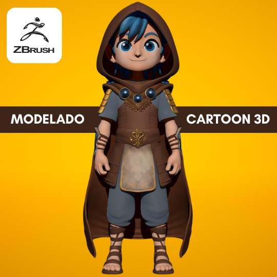 ZBrush desde Cero: Domina el Modelado Cartoon en 3D - Digital 3D Cr...